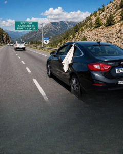 Why Some Drivers Place a White Cloth in Their Car Window — The Little ...