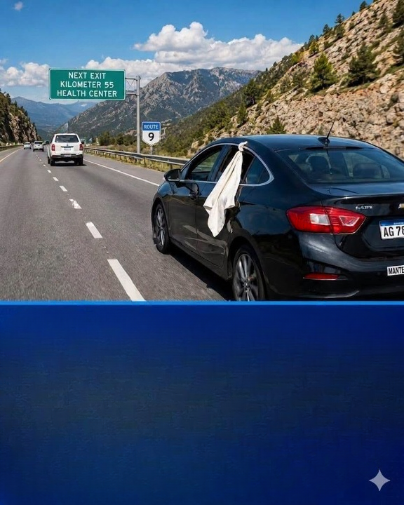 What Does a White Cloth Hanging From a Car Window Mean? – News Application
